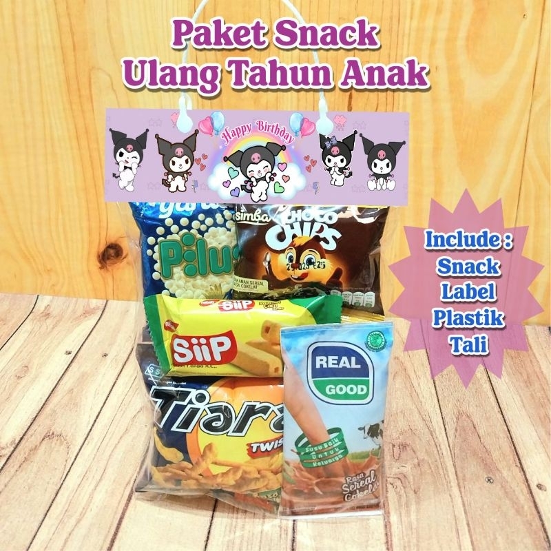 Jual PARCEL BINGKISAN PAKET SNACK ULANG TAHUN ANAK HAMPERS GOODIEBAG ...