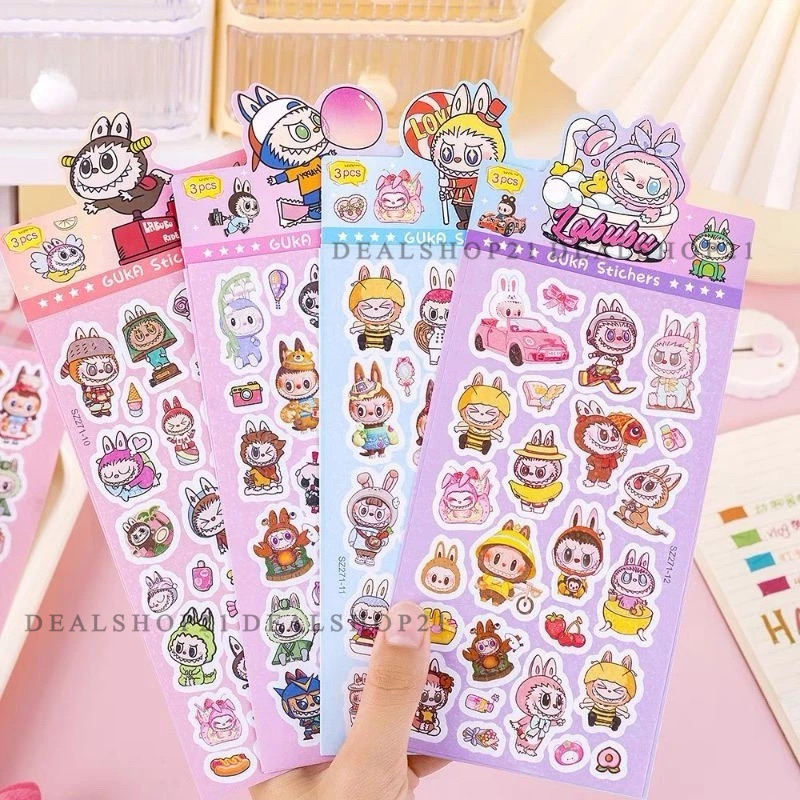 Jual Sticker glitter hologram stiker Capybara sticker labubu | Shopee ...