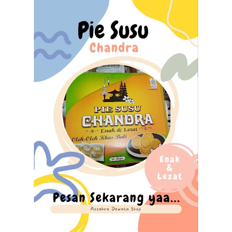 Jual pie susu bali Chandra dan Pie Susu bali "9" isi 50pcs,45pcs,40pcs ...