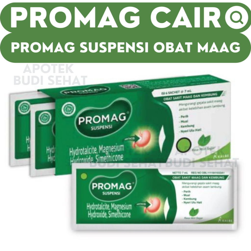 Jual Promag cair Obat Maag Obat Lambung Obat Kembung Obat Sakit Perut ...