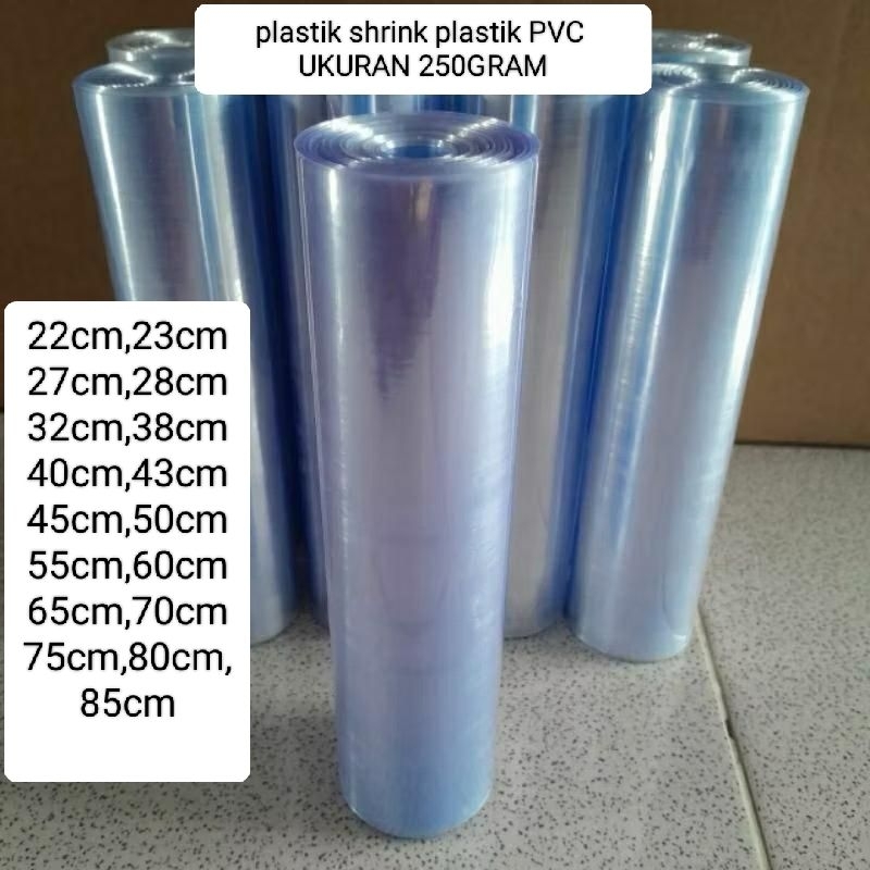 Jual plastik pvc / plastik shinrk / plastik parcel /plastik bening ...