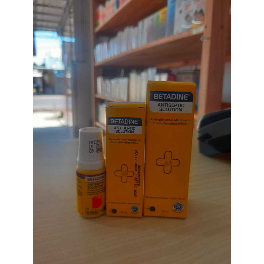 Jual BETADINE SOLUTION BOTOL | Shopee Indonesia