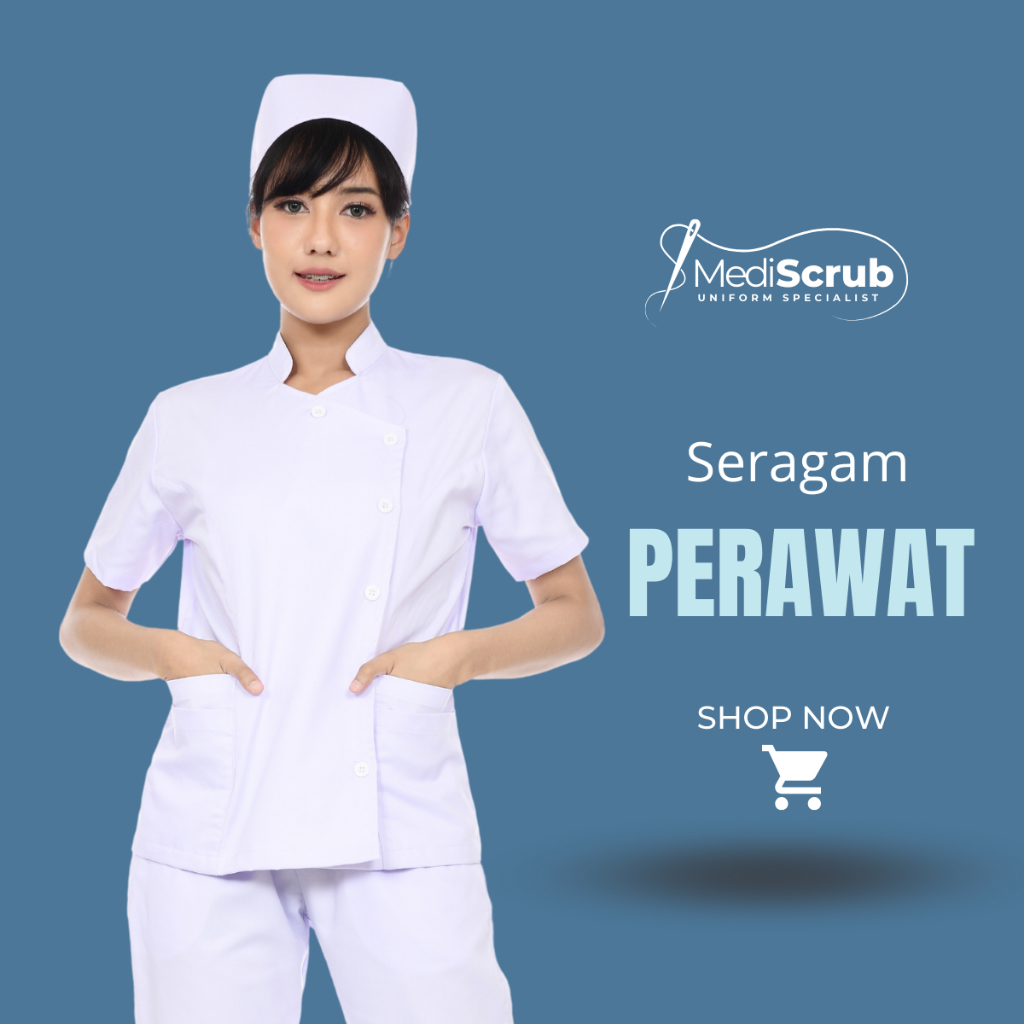 Jual MEDISCRUB - SCRUBS KERAH SHANGHAI - Baju Jaga OK Dokter Perawat ...