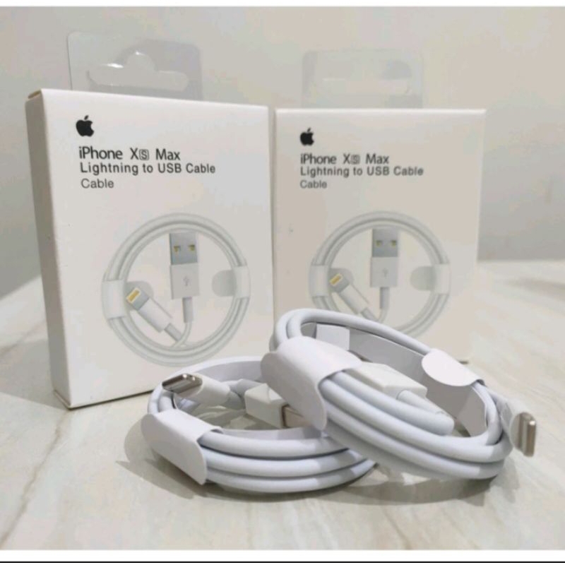 Jual Kabel Data Fast Iphone XS Max (Packing Putih) | Shopee Indonesia