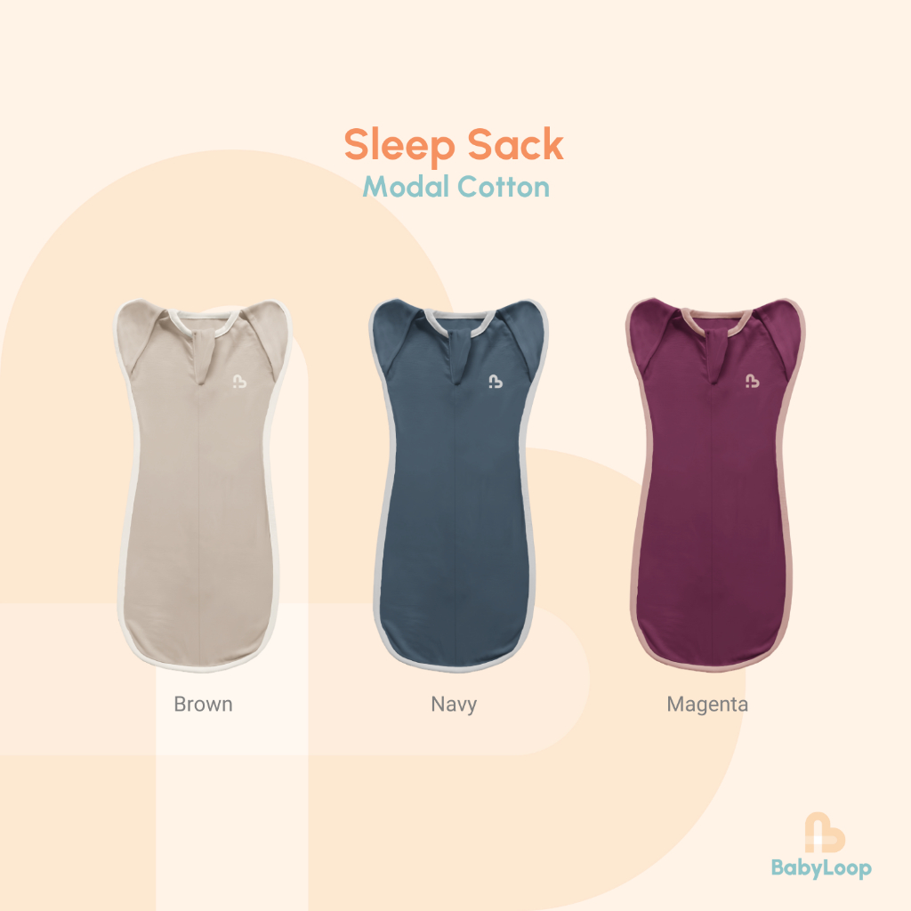 Jual Bedong Instan - Sleepsack Modal Cotton Infant - Baby Loop | Shopee ...