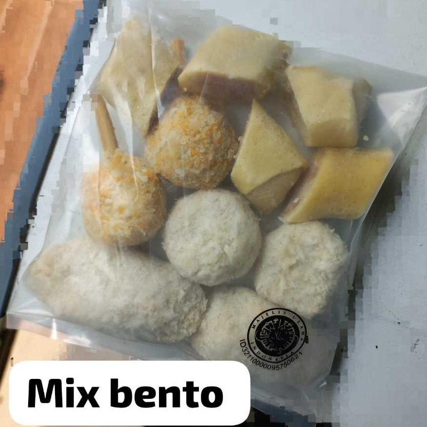 Jual BENTO PREMIUM mix isi 11pcs (egg roll / shrimp roll / kaki naga ...