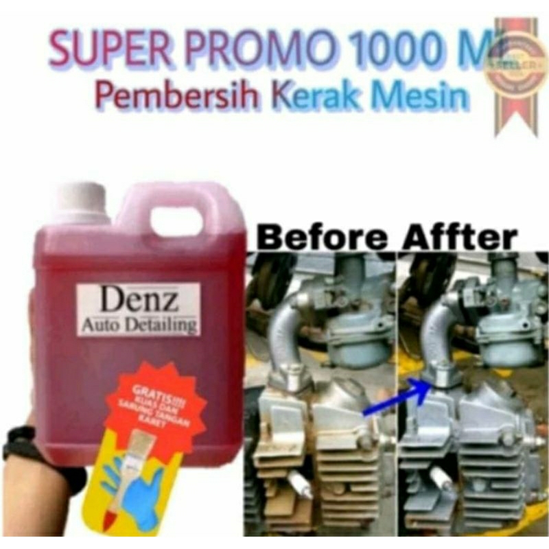 Jual DENZ AUTO DETAILING PEMBERSIH KERAK/KARAK PADA MESIN MOTOR/MOBIL ...