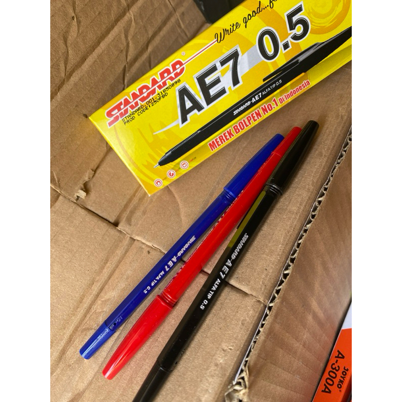 Jual bolpen ballpoint pen standard standar | Shopee Indonesia