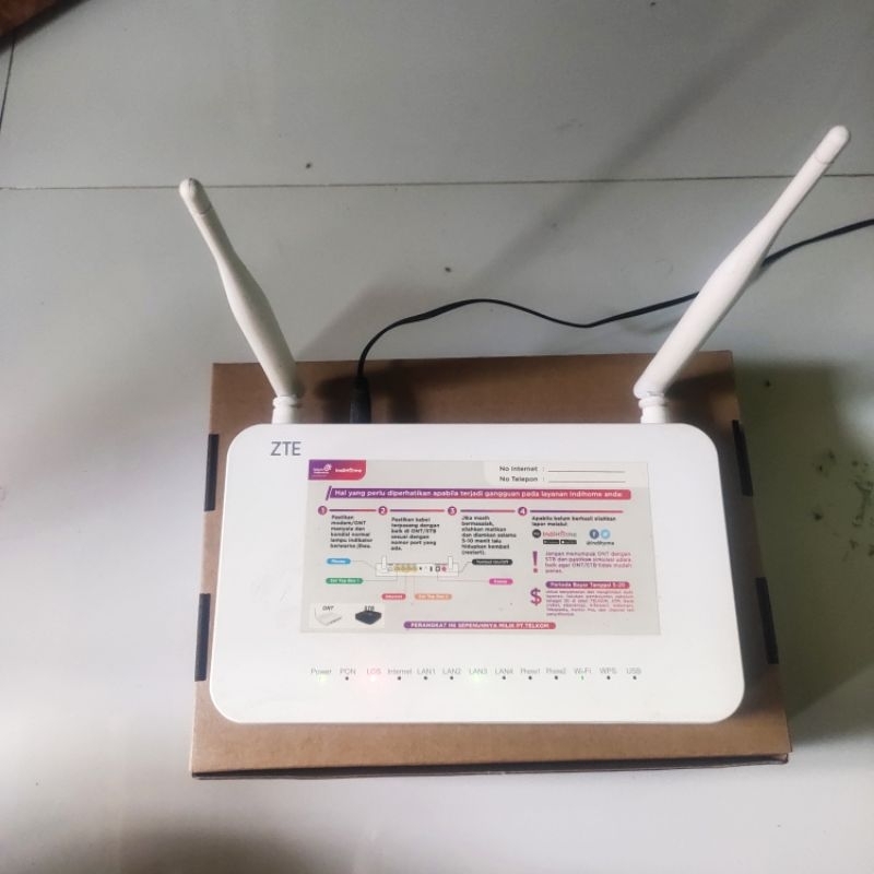 Jual MODEM ZTE F609 V3 | Shopee Indonesia