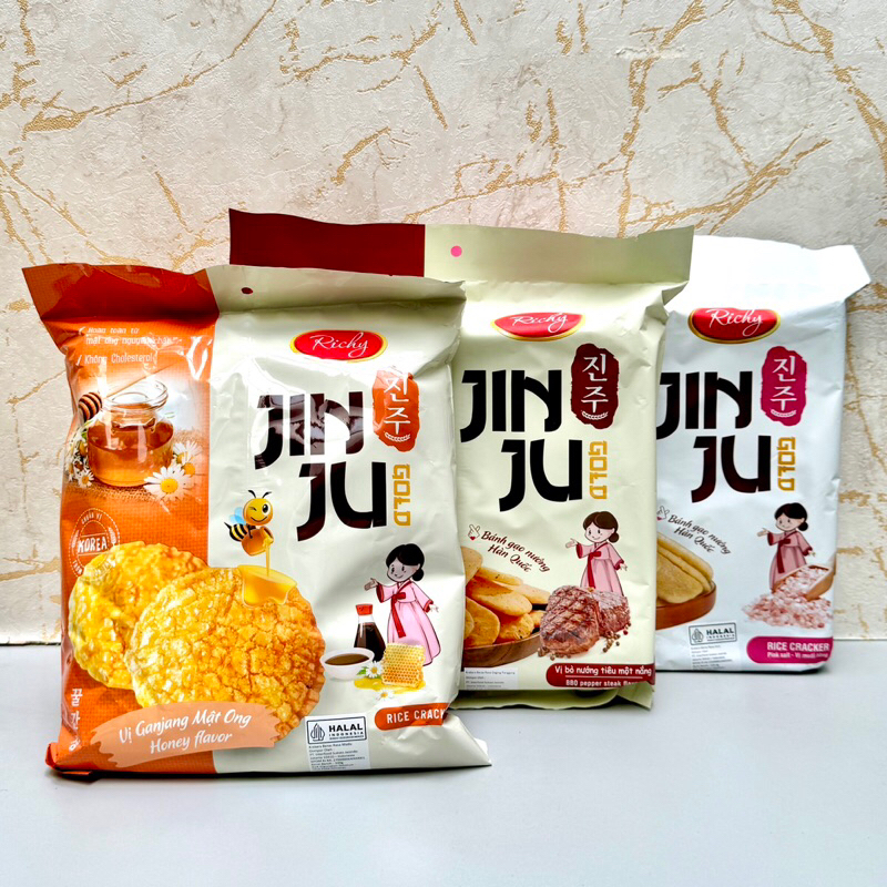 Jual Richy Jinju Rice Crackers Snack Import Vietnam | Shopee Indonesia