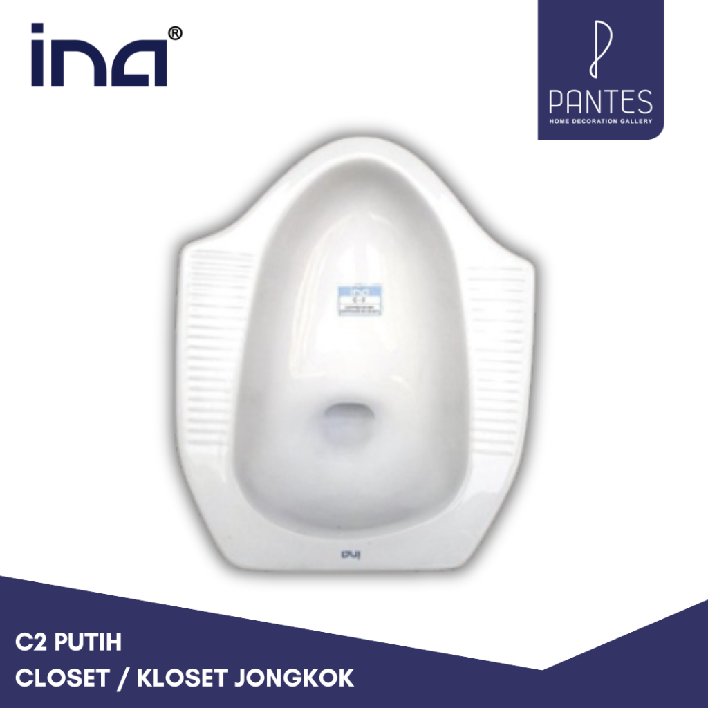 Jual Closet Jongkok INA C2 Putih | Shopee Indonesia
