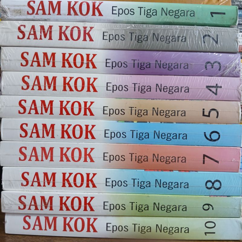 Jual SAM KOK Epos Tiga Negara Seri Lengkap 1-10 | Shopee Indonesia