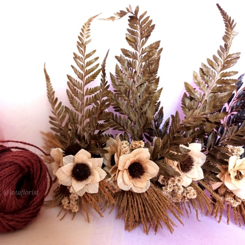 Jual Hiasan Bunga Kering Rustic - Dekorasi Vintage Unik / Hantaran ...