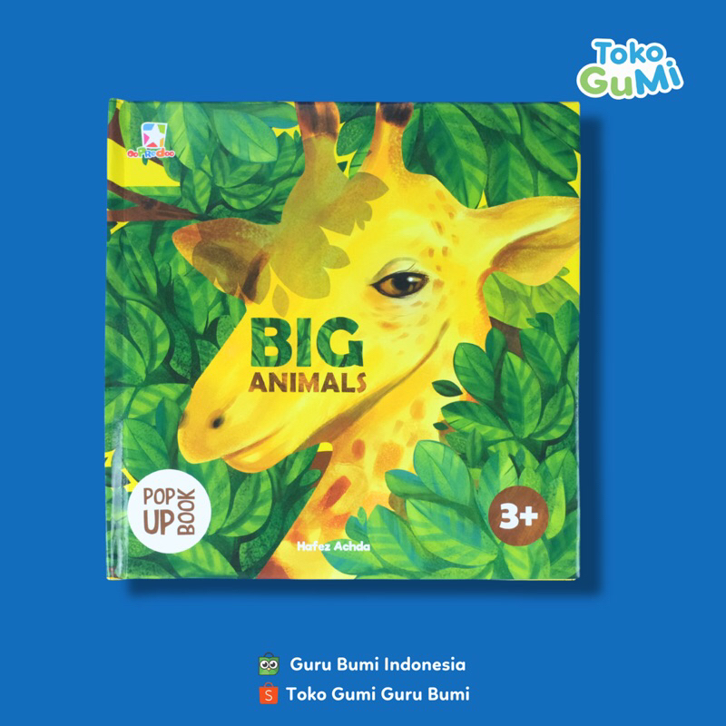 Jual Guru Bumi Buku Cerita Buku Pop Up Big Animals Pop Up Book | Shopee ...