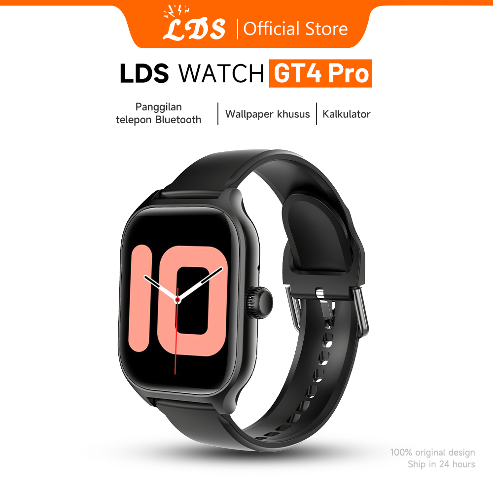 Jual LDS Smartwatch GT4 Pro Amoled IP68 Waterproof 2.01-inch IPS Screen Bluetooth Call Running ...