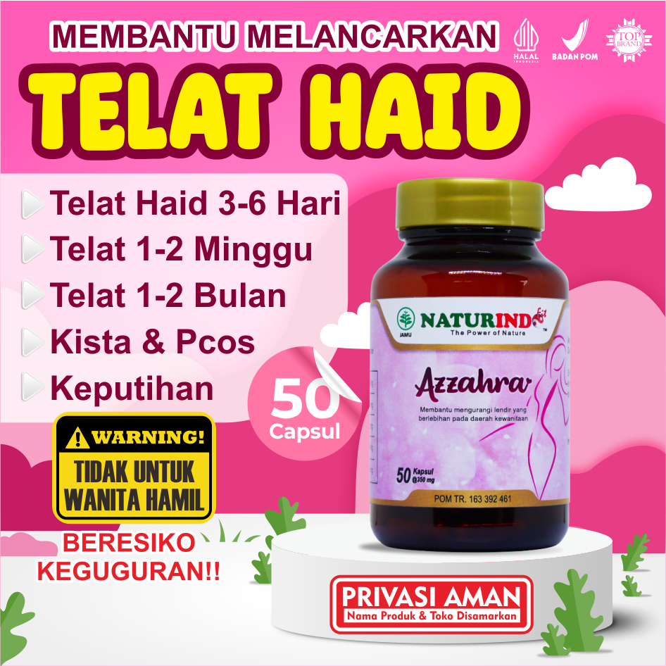Jual Obat Telat Dateng Bulan Pelancar Haid Pelancat Tidak Teratur Nyeri ...