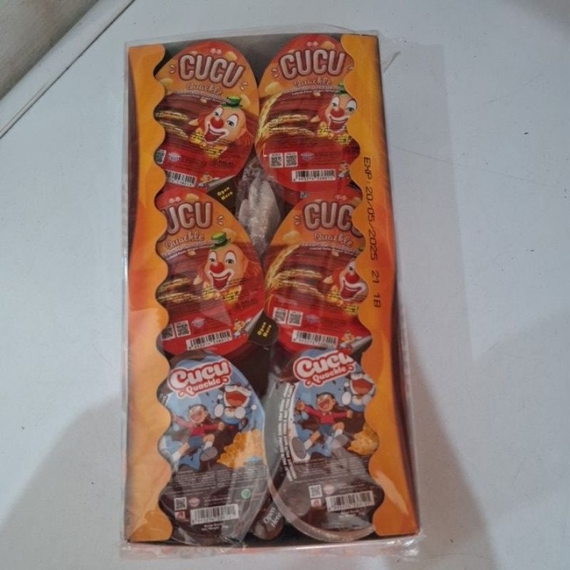 Jual CUCU QUAKLE COKLAT BOS ISI 24PCS | Shopee Indonesia