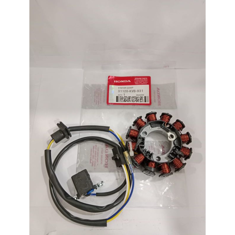 Jual Spul Stator Assy Komplit Vario 110 Karbu (31120-KVB-931) | Shopee ...