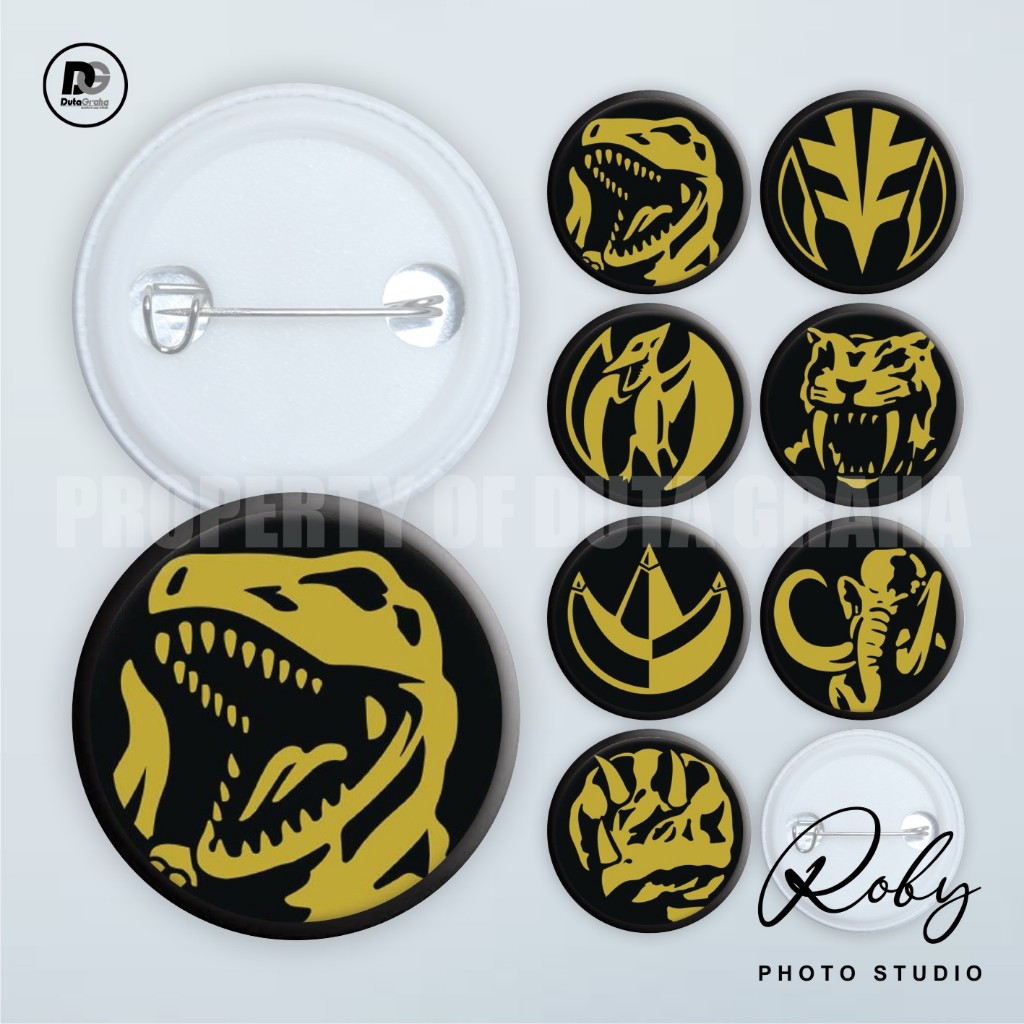 Jual [PIN PRESS] COINS POWER RANGERS Pin Bros Aksesoris Souvenir ...