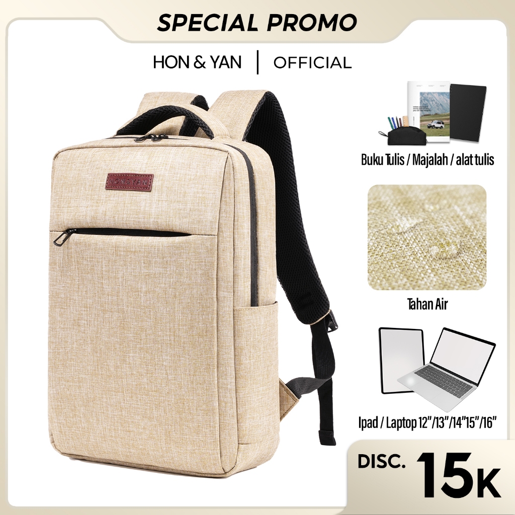 Jual HONYAN Tas Ransel Laptop Wanita 12"/13"/14"/15"/16" Tas Backpack ...