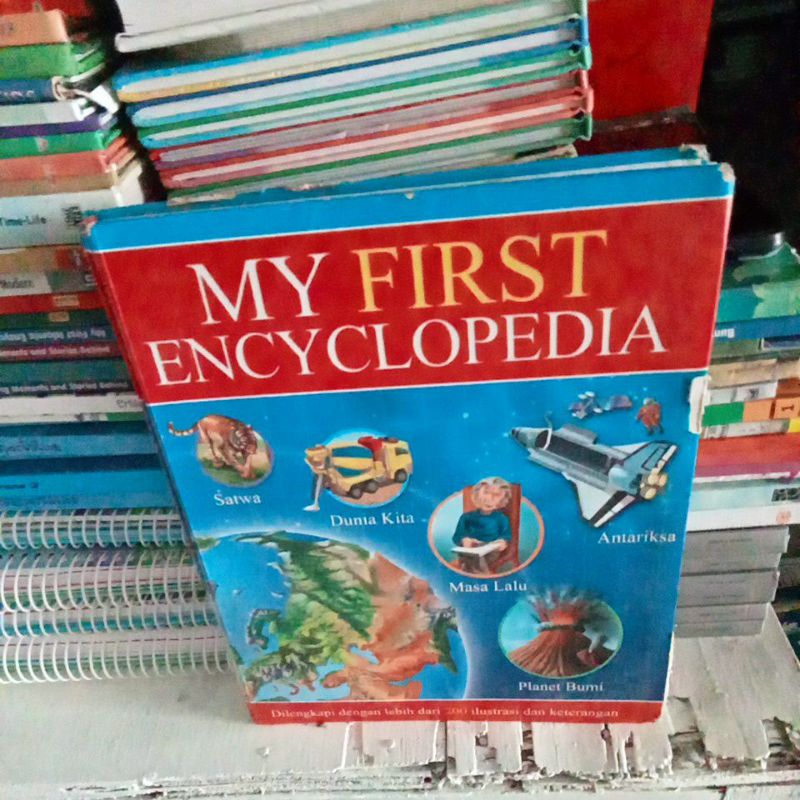 Jual buku my first encyclopedia pyjamas books buku bekas bahasa Inggris cover agak rusak buku ...