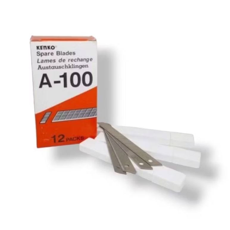Jual refill cutter kecil kenko A-100 isi cutter kecil isi 5 blade ( 1 ...