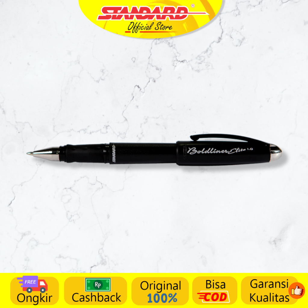 Jual Standard - Pulpen Boldliner Elite 1.0 Isi 3 Pcs ( Alat Tulis / Pen ...