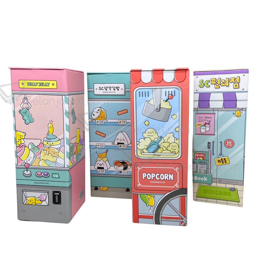 Jual Kotak Pensil Karton Rak Berdiri Tingkat | Pencil Case Box Unik ...