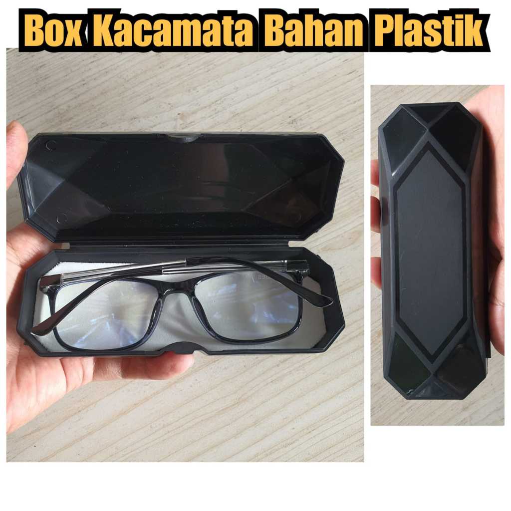 Jual kotak kacamata tempat kacamata pouch kacamata Box kacamata plastik ...