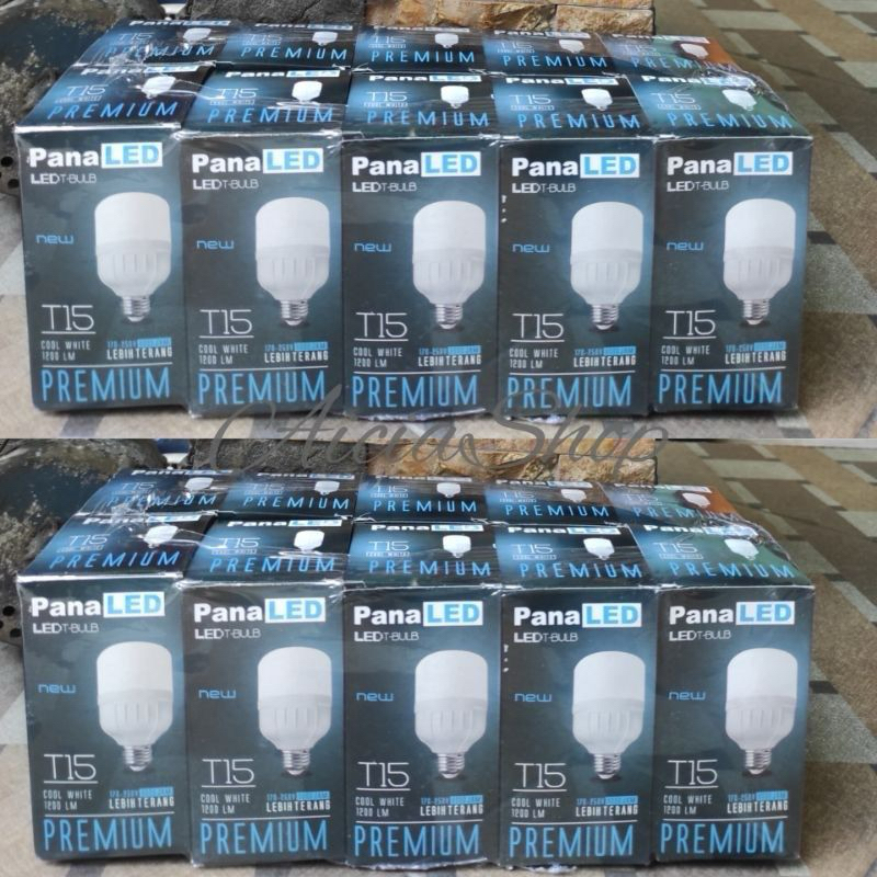 Jual PANALED PREMIUM (PAKET ISI 10 PCS) LAMPU LED PANALED PREMIUM CAPSULE 5W 10W 15W 20W 30W 40W ...