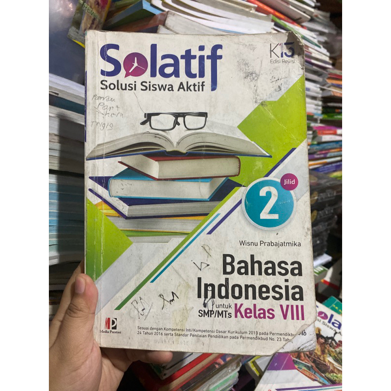 Jual Solatif solusi siswa aktif Bahasa Indonesia SMP Kelas VIII ...