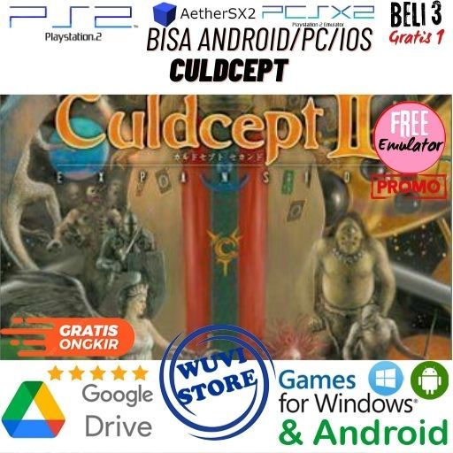 Jual PS 2 Culdcept | Bisa di PC / Android / IOS Plus Emulator | Beli 3 ...
