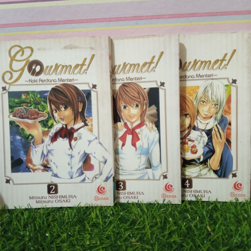 Jual Komik Gourmet vol 2 3 dan 4 - Koki Perdana Menteri | Shopee Indonesia