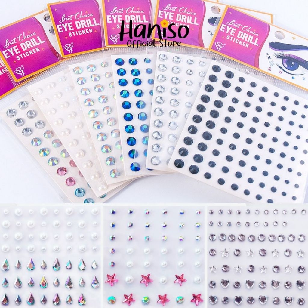 Jual High Quality Extra Shine Stiker Manik Rhinestone Diamond Sticker ...