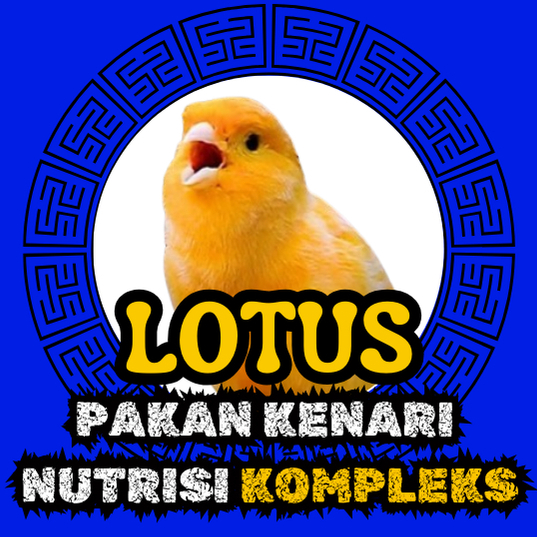 Jual Pakan Kenari LOTUS BIRU 250 Gram Pakan Kenari Nutrisi Kompleks 250 ...