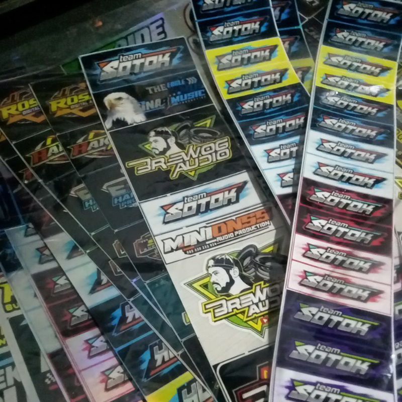 Jual STIKER AUDIO | STIKER RANDOM | STIKER SOUND | STIKER PACK | STIKER ...