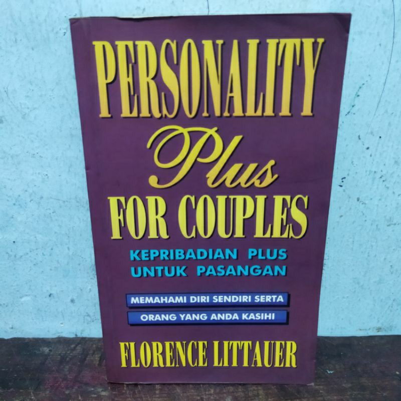 Jual PERSONALITY PlUS FOR COUPLES (KEPRIBADIAN PLUS UNTUK PASANGAN ...