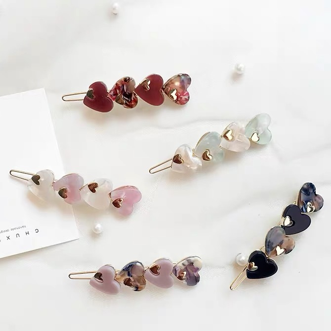 Jual TheMissStore - Jepit rambut Model Love / Klip Poni / Klip samping ...