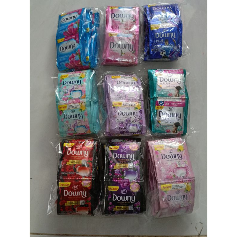 Jual downy sachet 500 1 pak isi 24 pcs | Shopee Indonesia