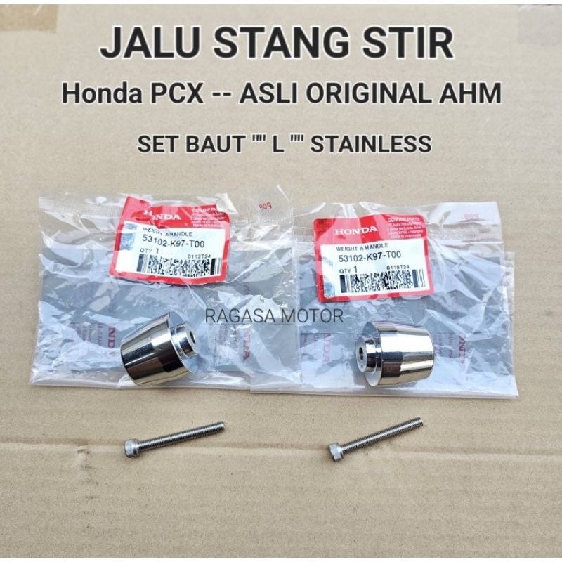 Jual Jalu Stang Stabilizer Stang Honda PCX Asli Original AHM 53102-K97 ...