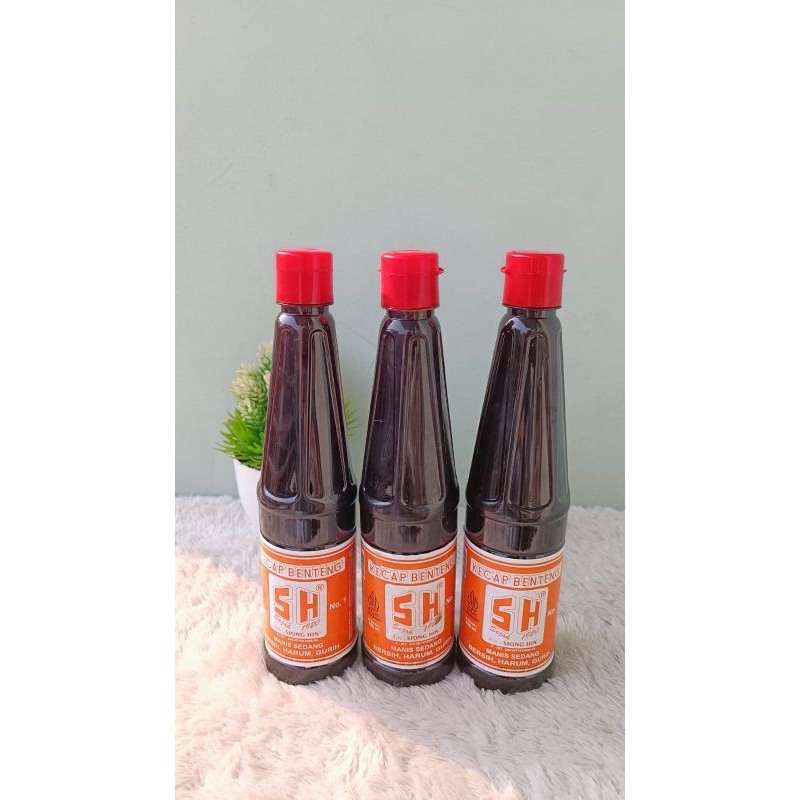 Jual [Triple Pack] KECAP MANIS BENTENG SH Kemasan Botol 620 ml | Shopee ...