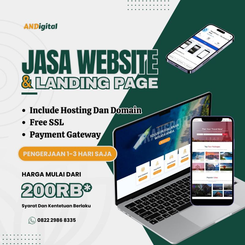 Jual Jasa Landing Page Dan Pembuatan Website | Shopee Indonesia