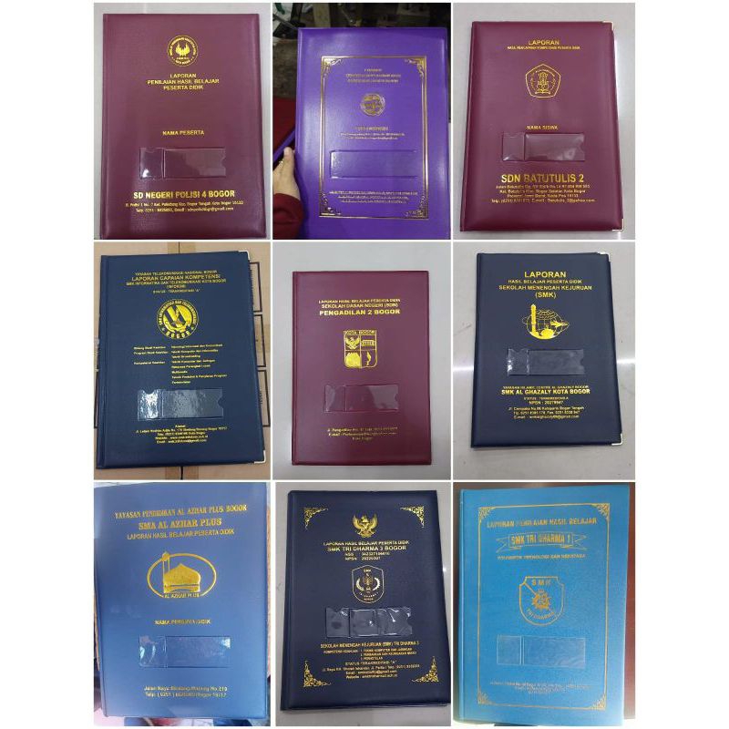 Jual Sampul Map Raport isi 20 lembar | Shopee Indonesia