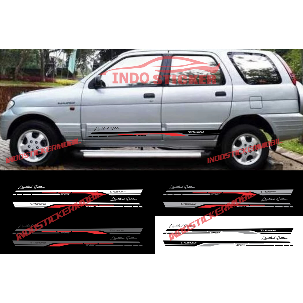 Jual sticker mobil daihatsu taruna cutting stiker list mobil taruna ...