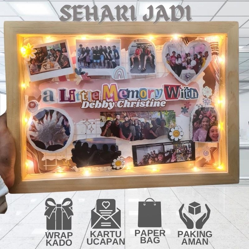 Jual Kado Perpisahan Kantor / Frame Custom Farewell Gift / Hadiah ...