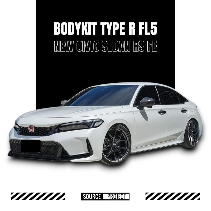 Jual BUMPER UPGRADE TYPE R FL5 FOR HONDA NEW CIVIC SEDAN RS FE 2022 - NOW | Shopee Indonesia
