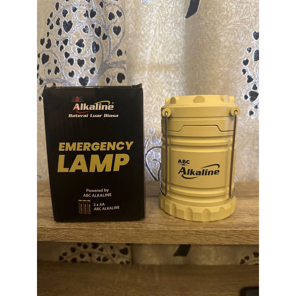 Jual Lampu darurat / emergency ABC Alkaline LED Light Baterai AA ...