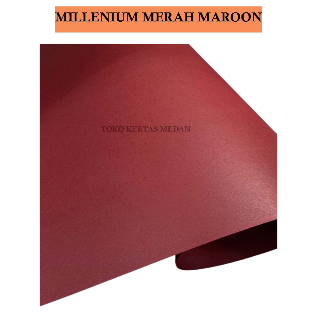 Jual KERTAS JASMINE / KERTAS MILLENIUM / WARNA RED MATADOR 190 - 220 ...