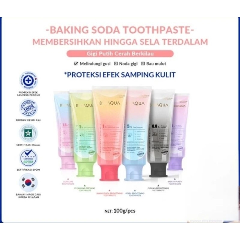 Jual BIOAQUA Pasta Gigi Tooth & Gum Care Whitening Toothpaste 100g ...