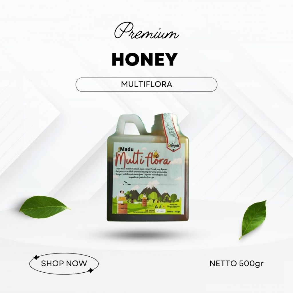 Jual Madu Asli Premium 500 gram | RANDU - AKASIA - MULTIFLORA | Shopee ...